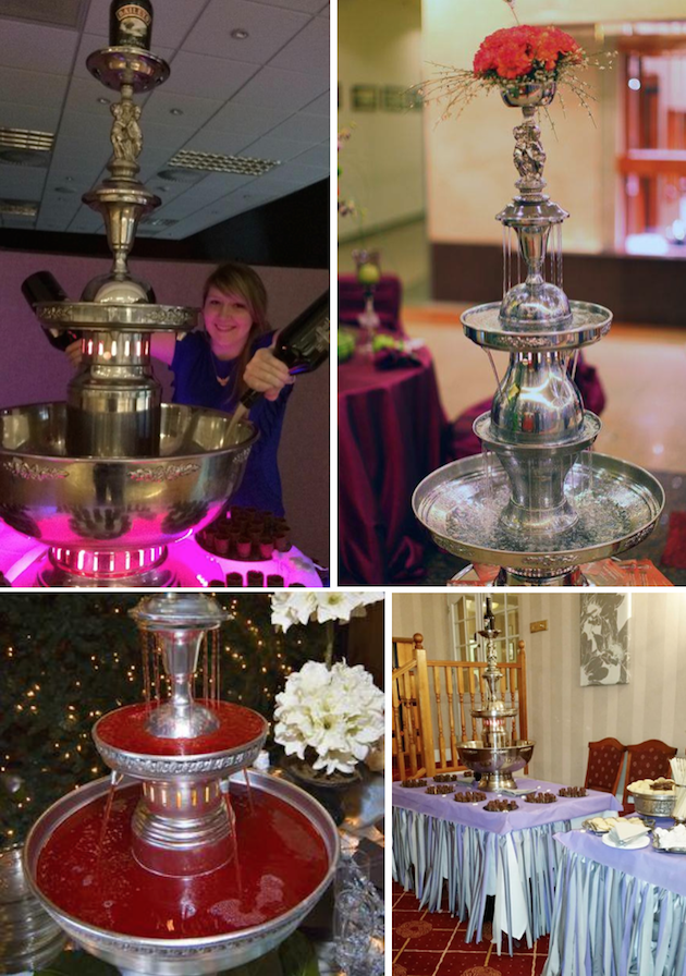 Champagne Fountains | Wedding Fares | West Midlands